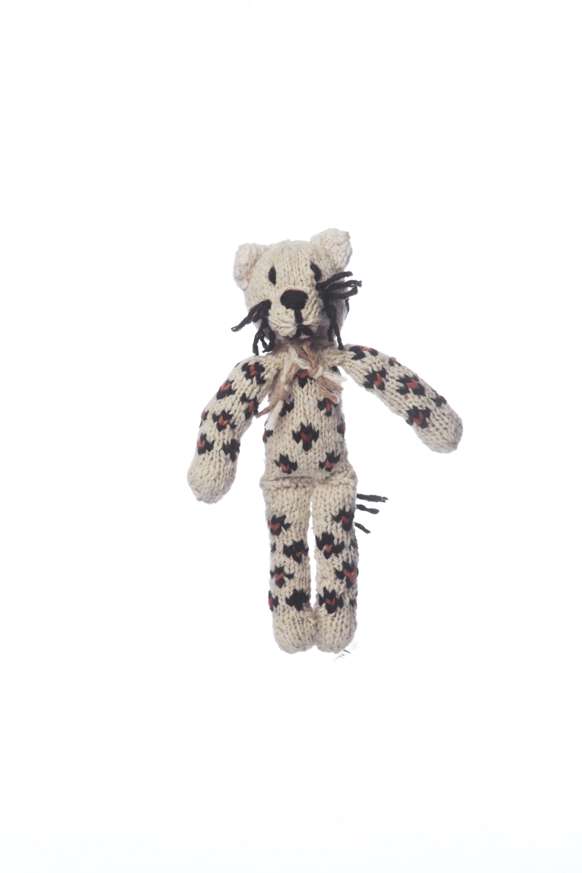 Hand Knitted Wool Leopard – Perriam