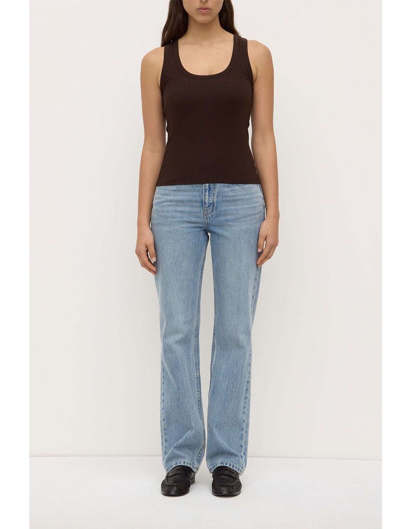 Assembly Label - Robyn Scoop Neck Rib Tank – Perriam