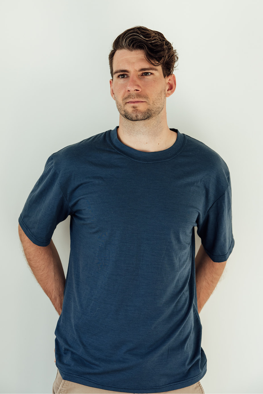 Mens Merino T-Shirt - Teal – Perriam